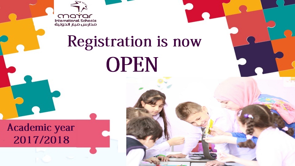 School Registration Open